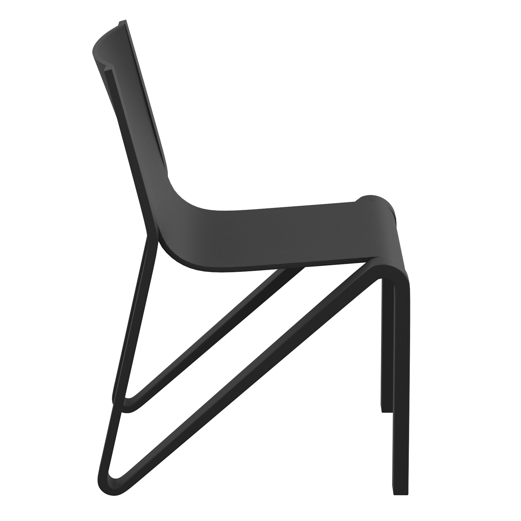 Soren Dining Chair, Set of 2 in Black