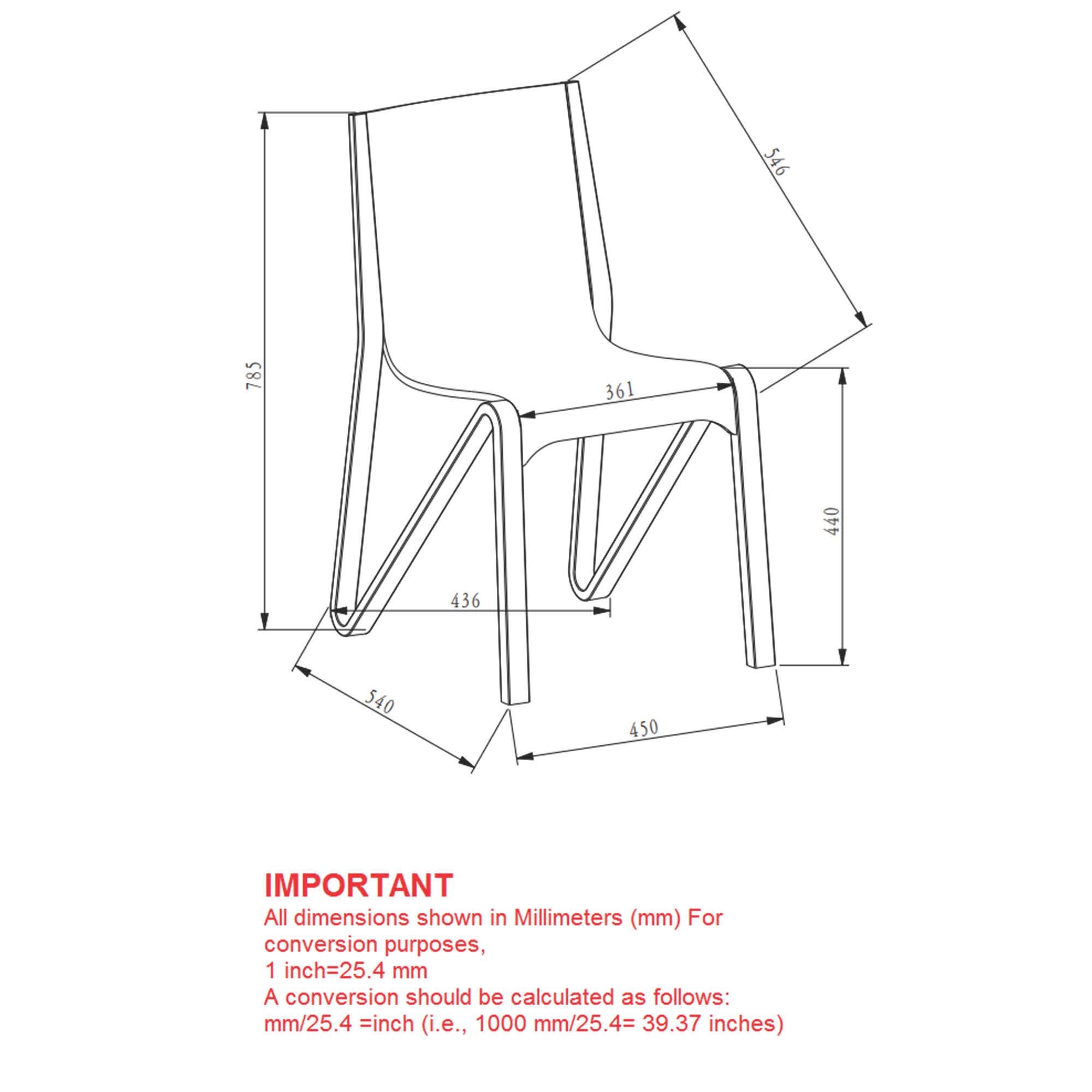 Soren Dining Chair, Set of 2 in Black