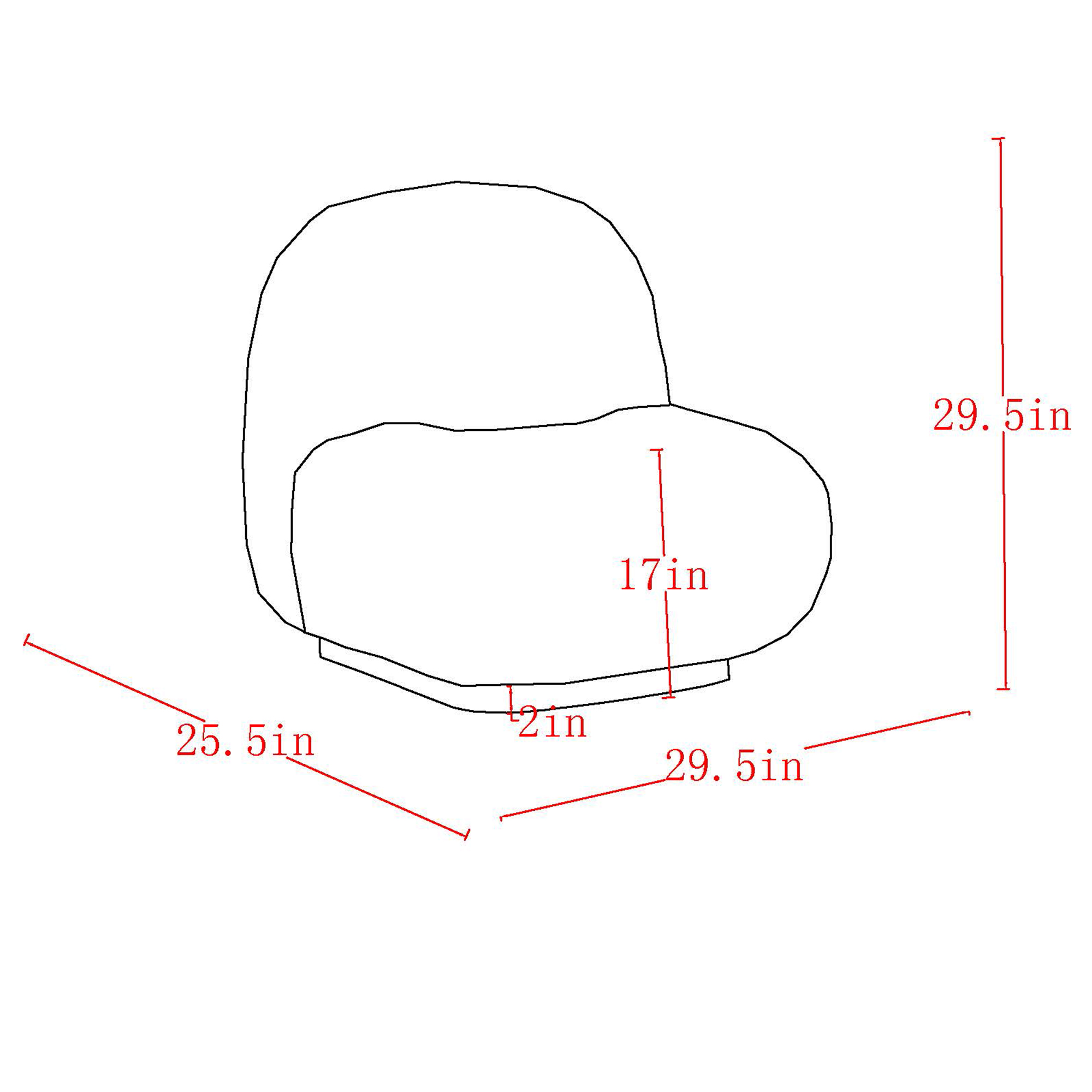 Zilano Accent Chair in Charcoal Boucle